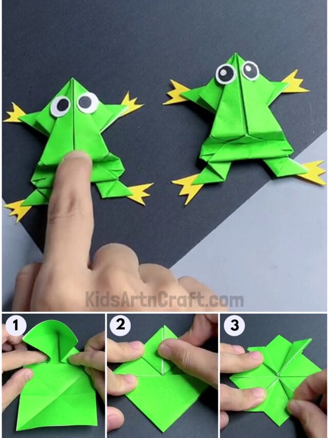 Origami Instructions Frog