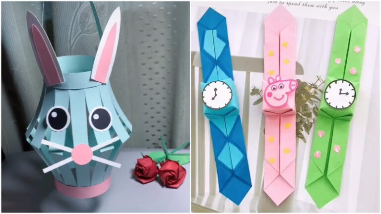 Cute Paper Craft Ideas To Make At Home Video Tutorial for Kids - Kids ...
