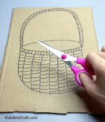 DIY Flower Basket Step by Step Tutorials for Kids - Kids Art & Craft