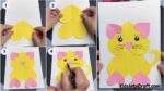 DIY Heart Shape Cat Craft for Valentine's Day - Kids Art & Craft