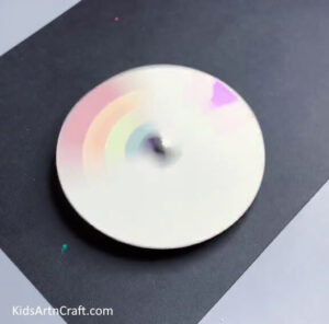 DIY Paper Spinner Toy For Kids To Play Craft Tutorial - Kids Art & Craft