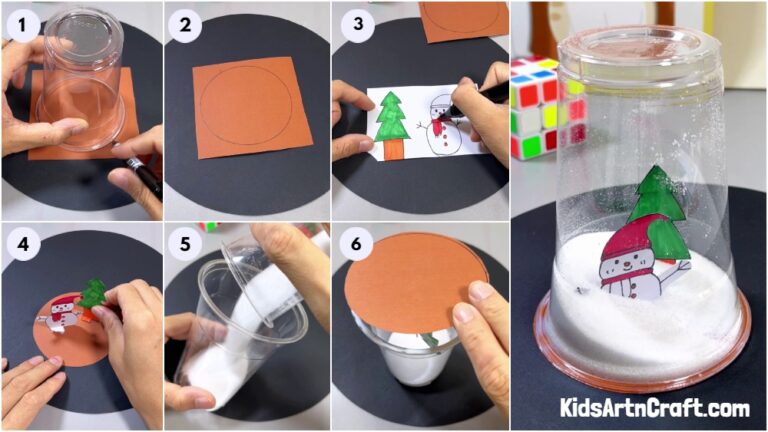 Easy Christmas Crafts for Kids to make at home - Kids Art & Craft