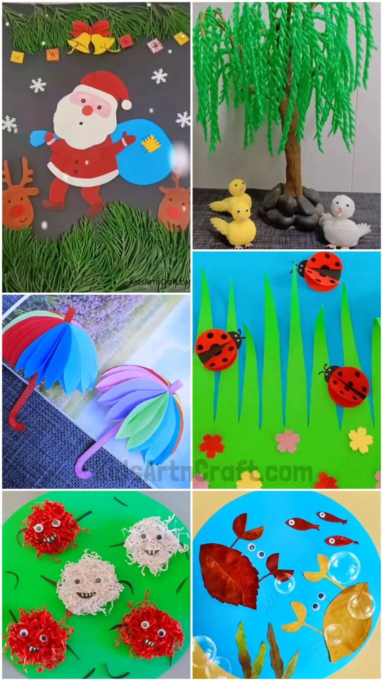 Easy DIY Craft Ideas for Kids at Home - Kids Art & Craft