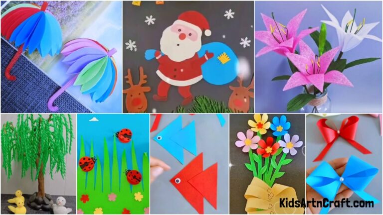 Easy DIY Craft Ideas for Kids at Home - Kids Art & Craft