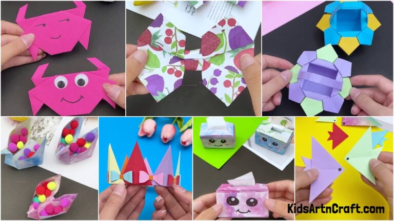 Easy DIY Origami Ideas For Kids - Kids Art & Craft