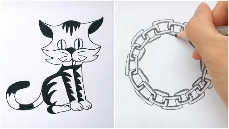 Easy Drawing Tricks Video Tutorial for Kids - Kids Art & Craft