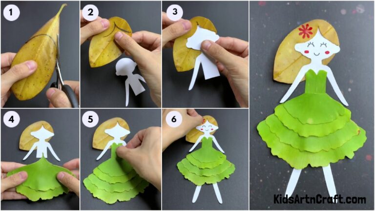 Easy Fall Leaf Artwork Tutorial For Kids - Kids Art & Craft