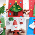 Christmas Tree using Egg Carton Tutorial for Kids - Kids Art & Craft