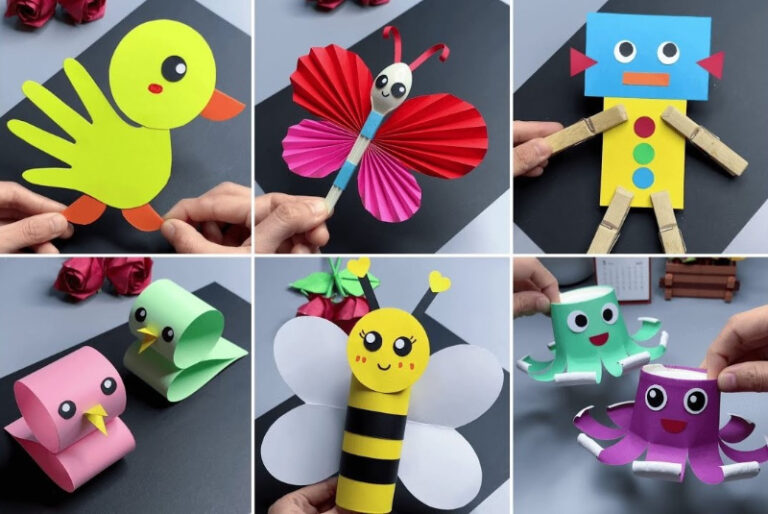 Easy & Fast Paper Crafts Video Tutorial for All - Kids Art & Craft