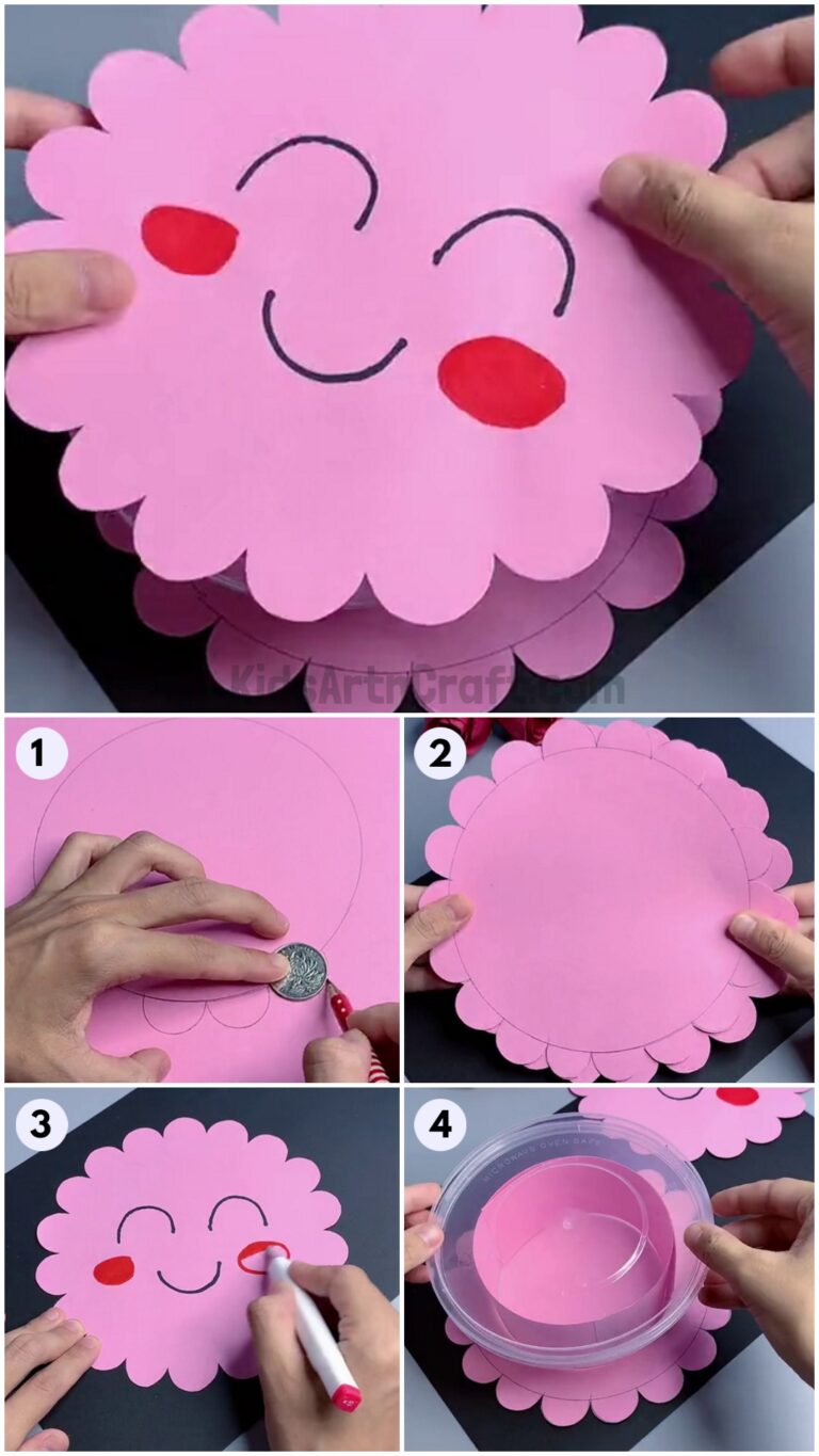 Easy Paper Craft Step by Step Tutorial For Kids - Kids Art & Craft