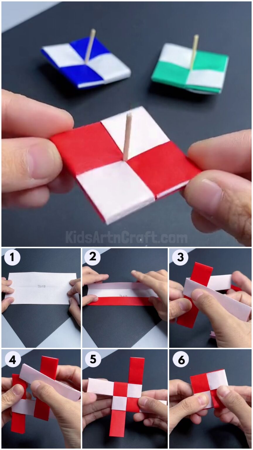 Easy Paper Craft Toy Tutorial For Kids - Kids Art & Craft