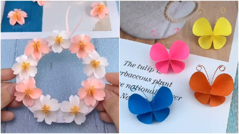 Fun Paper Craft Ideas Make At Home Video Tutorial for Kids - Kids Art ...