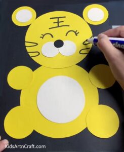 How To Make A Paper Tiger Easy Craft - Kids Art & Craft