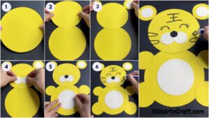 How To Make A Paper Tiger Easy Craft - Kids Art & Craft