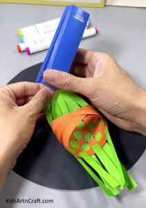 How to make Paper Strips Boat Craft Tutorial For Kids - Kids Art & Craft