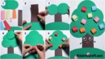 Learn To Make Tree with paper step by step Tutorial - Kids Art & Craft