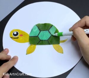 Make Tortoise Leaf Art Easy Tutorial For Kids - Kids Art & Craft