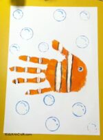 Easy Handprint Fish Step-by-Step Craft Tutorial For Beginners - Kids ...