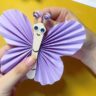 Cute Paper-Popsicle Stick Butterfly Craft Tutorial For Kids - Kids Art ...