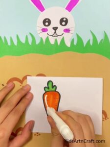 Beautiful Bunny Carrots Craft Tutorial For Kids - Kids Art & Craft