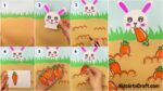 Beautiful Bunny Carrots Craft Tutorial For Kids - Kids Art & Craft