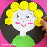 Beautiful Doll Face Craft Step-by-step Tutorial For Kids - Kids Art & Craft