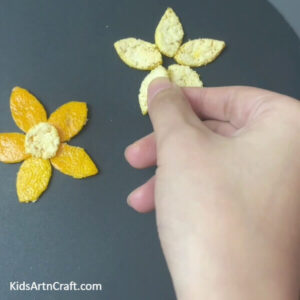 Beautiful Orange Peel Flower Garden Craft To Make With Kids - Kids Art ...