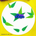 Blueberry Clay Craft Step-by-step Tutorial For Beginners - Kids Art & Craft