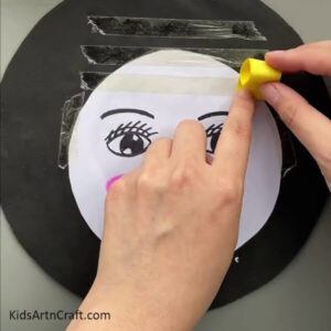 Charming Doll Face Craft Step-by-step Tutorial For Kids - Kids Art & Craft