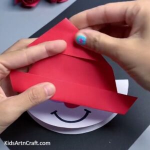 Christmas Santa Face Paper Craft Step-by-step Tutorial For Beginners ...