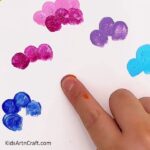 Flower Fingerprint Painting Tutorial For Kids - Kids Art & Craft