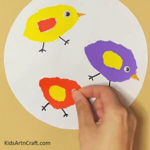 Colorful Paper Chicks Step-by-step Craft Tutorial For Kids - Kids Art ...