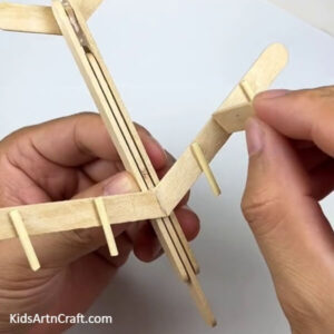 Cool Airplane Popsicle Stick Craft Step-by-step Tutorial For Kids ...