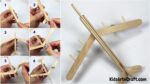 Cool Airplane Popsicle Stick Craft Step-by-step Tutorial For Kids ...