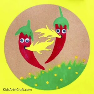 Creative Burning Red Chili Painting Tutorial For Beginners - Kids Art ...