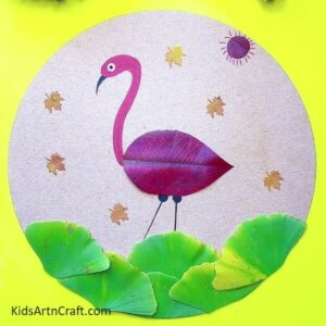 Creative Fall Leaves Crane Craft Step-by-step Tutorial For Kids - Kids ...