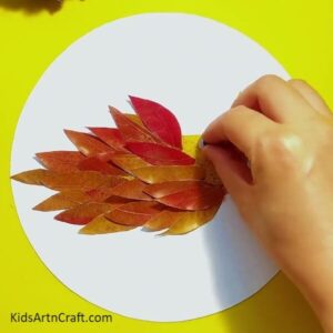 Creative Hedgehog Craft From Fall Leaves Tutorial For Beginners - Kids ...