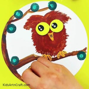 Creative Owl Painting Idea For Kids Step-by-step Tutorial - Kids Art ...