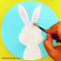 Cute Bunny Artwork Using Paint Tutorial For Kids - Kids Art & Craft