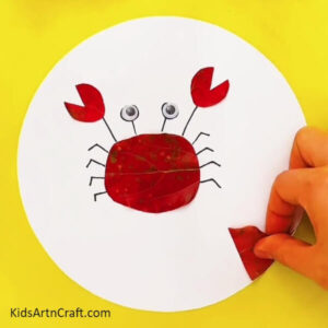 Cute Crab Underwater Scenery Step-by-step Craft Tutorial - Kids Art & Craft