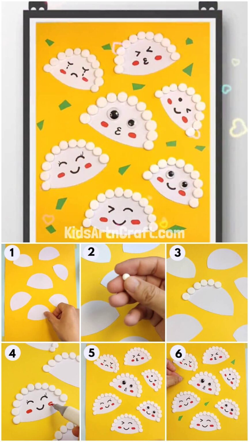Cute DIY Frame Full of Emotions Clay Craft- Step-by-Step Tutorial ...