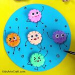 Cute Little Monsters From Clay Craft Tutorial - Kids Art & Craft