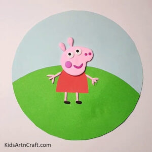 Cute Peppa Pig Scenery Craft Step-By-Step Tutorial - Kids Art & Craft