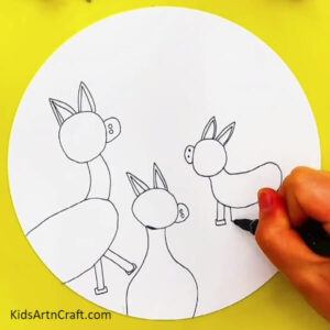 DIY Donkey Painting Art Tutorial For Kids - Kids Art & Craft