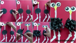 DIY Easy Ostrich Craft Tutorial for Kids - Kids Art & Craft