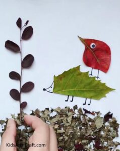 DIY Fall Leaf Hedgehog & Bird Craft Tutorial For Beginners - Kids Art ...
