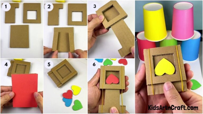 DIY Heart Shooter Tutorial for Kids - Kids Art & Craft