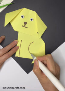 DIY Paper Dog Craft Easy Tutorial for Kids - Kids Art & Craft