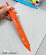 DIY Paper Sword Craft Tutorial for Kids With Step by Step Instructions ...