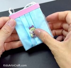 DIY Surgical Mask pouch easy tutorial - Kids Art & Craft
